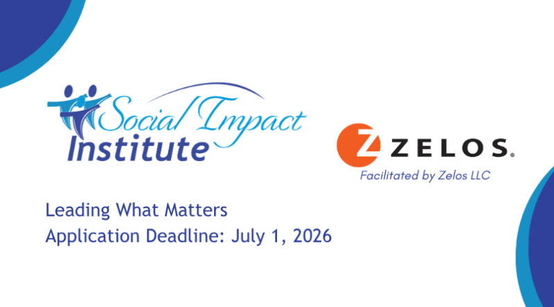 Social Impact Institute: Leading What Matters - Community Foundation